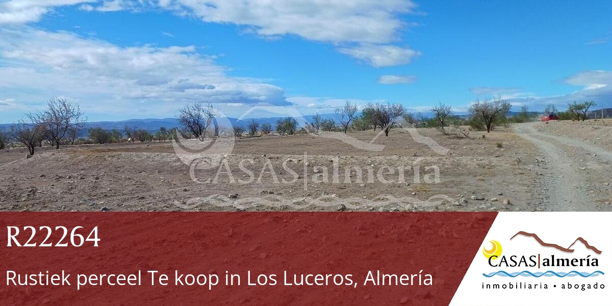 R22264: Rustiek perceel Te koop in Los Luceros, Almería | Casas Almería